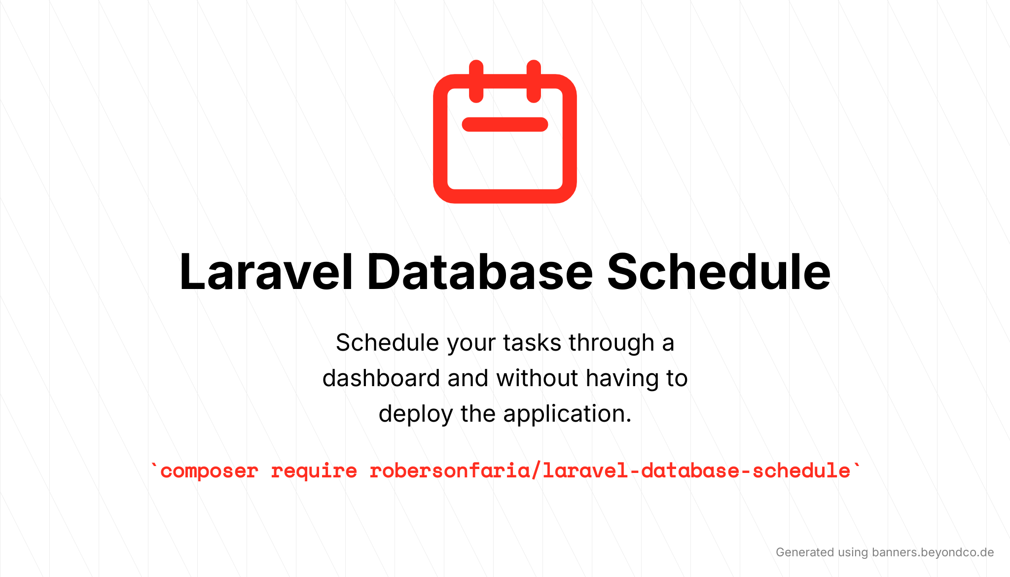 GitHub - robersonfaria/laravel-database-schedule: Manage your Laravel ... GitHub - robersonfaria/laravel-database-schedule: Manage your Laravel ...
